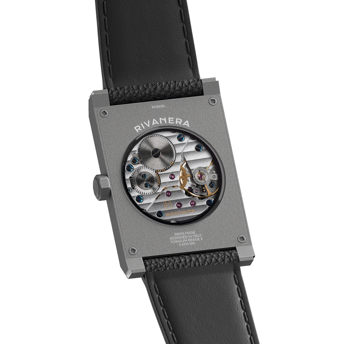 Rivanera Dress Watch Grey | Swiss Made | echo/neutra